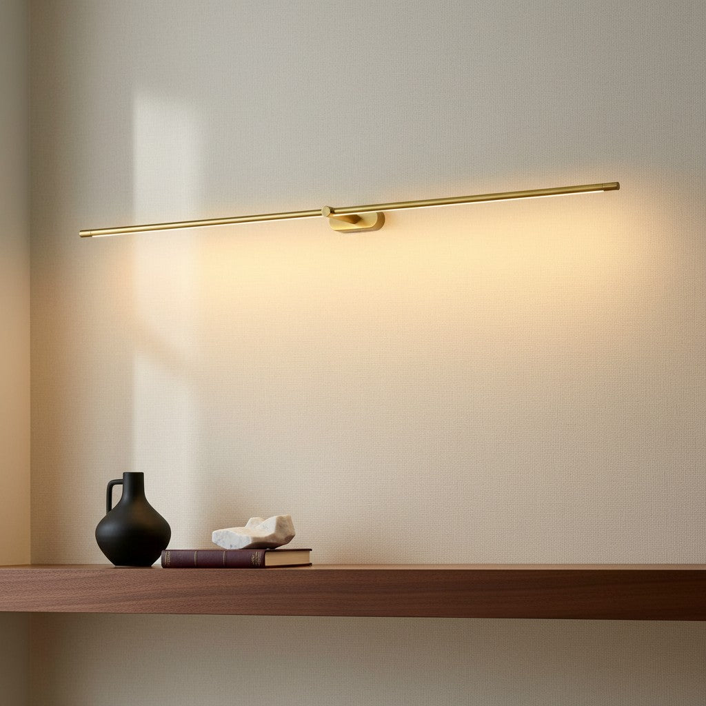 Modern Linear LED Double Heads Wall Sconce | LuciaLiving – Lucia Living